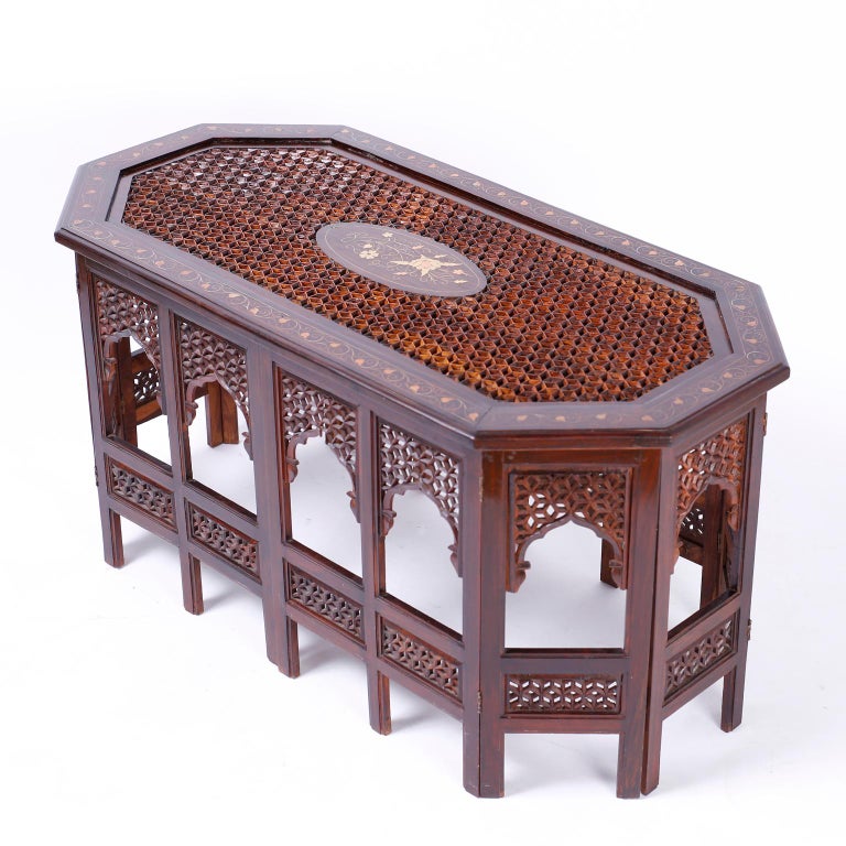 Anglo Indian Rosewood Coffee Table at 1stDibs