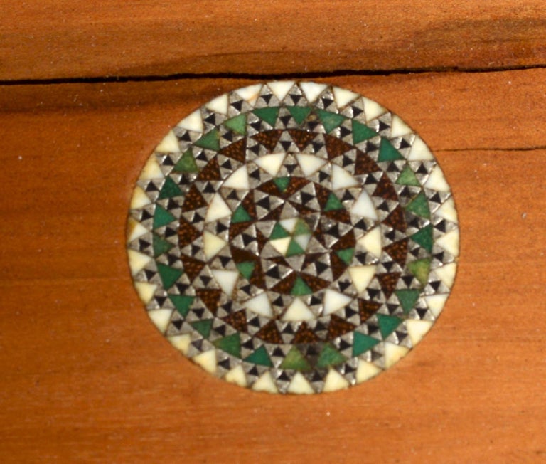 Anglo-Indian Sadeli Tumbling Block Writing Slope, Stationary Box c1850 ...