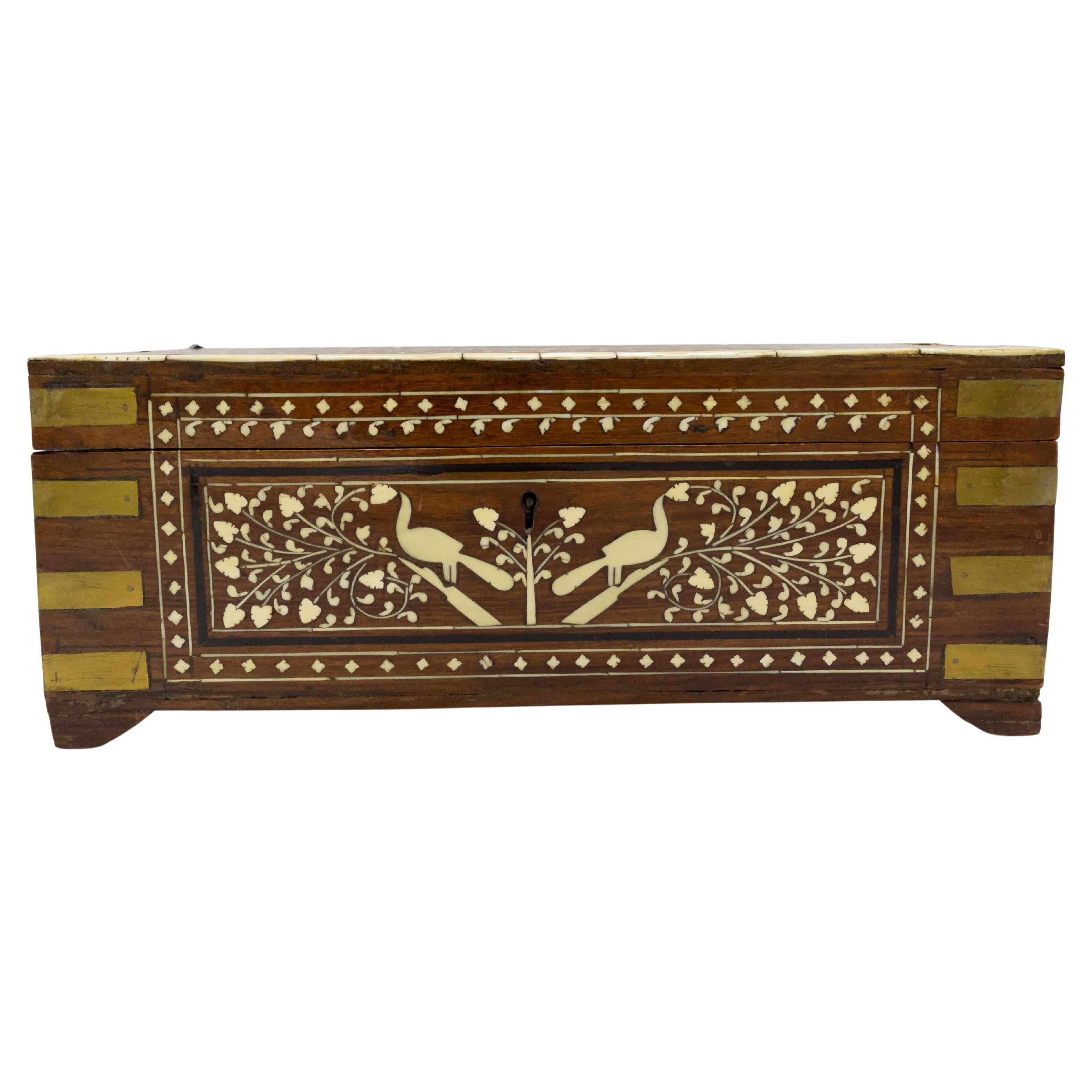 Tortoise Shell and Bone Box at 1stDibs