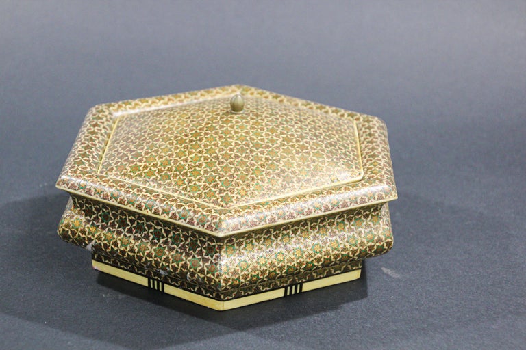Anglo Indian Vintage Micro Mosaic Inlaid Sadeli Box at 1stDibs
