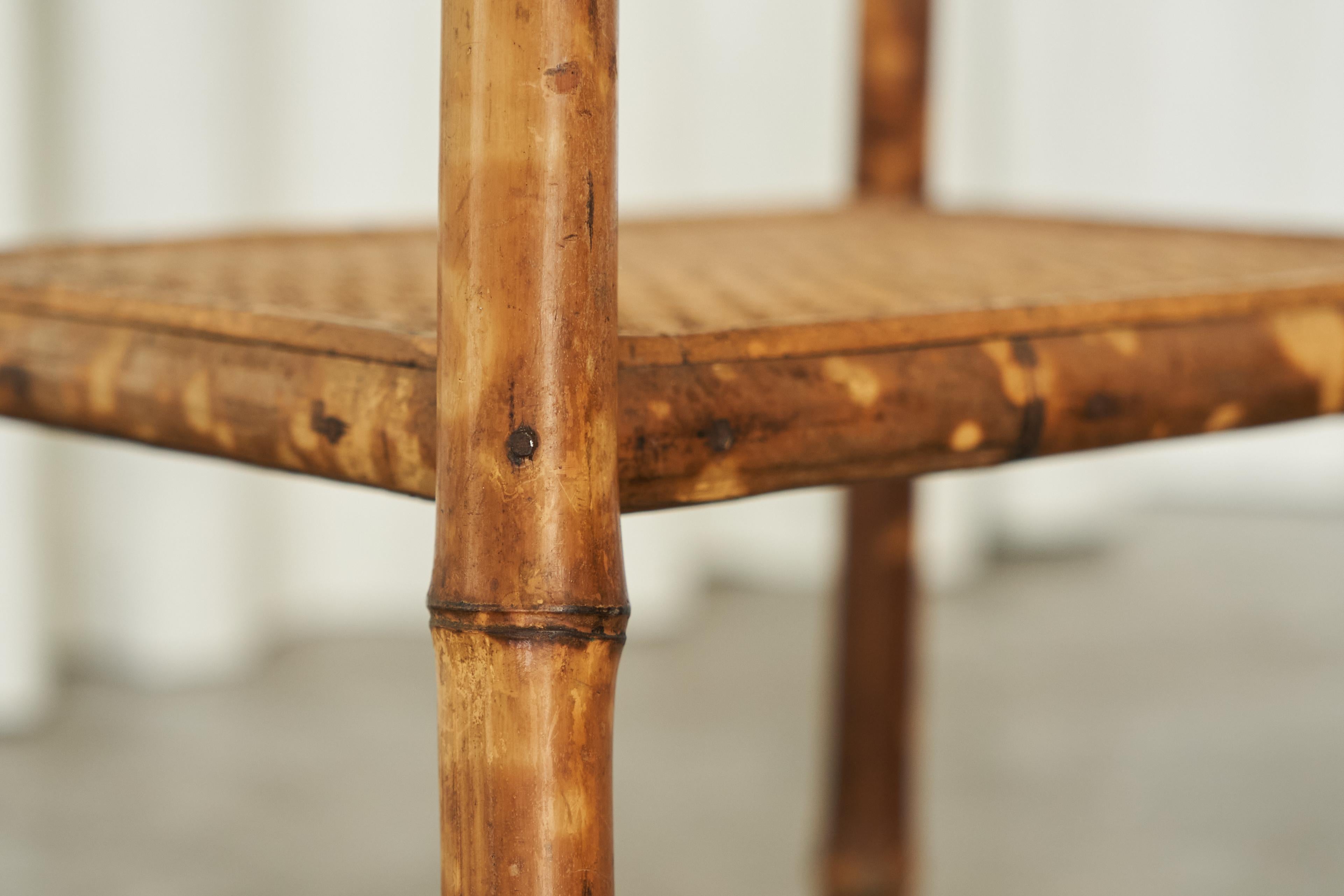 Anglo Japanese Aesthetic Movement Tortoiseshell Bamboo Side Table 19th ...