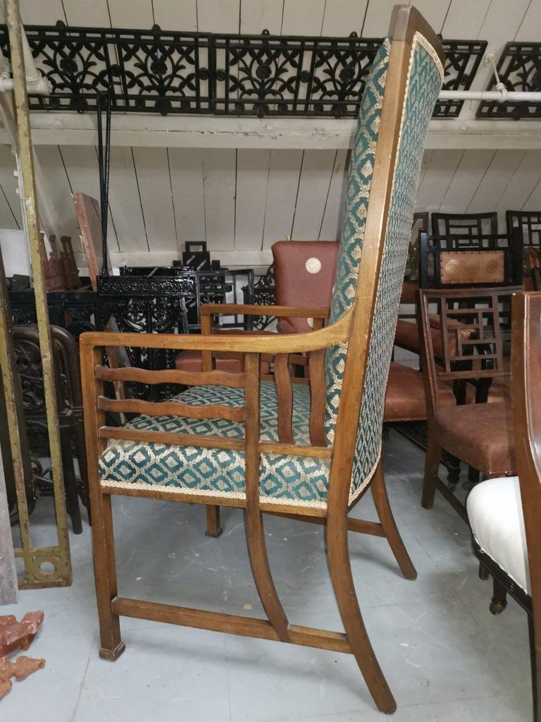 Anglo-Japanese Walnut Armchair Attributed to Liberty and Co For Sale at ...