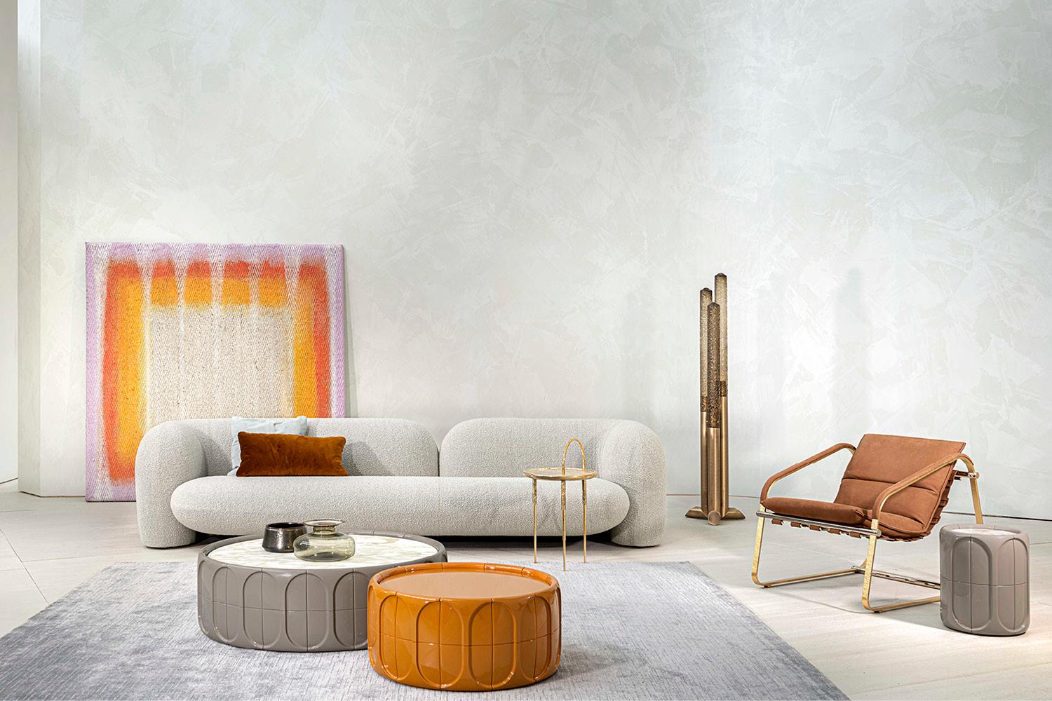 Angular Gio Sofa by Luca Erba for Hessentia, Cornelio Cappellini For Sale at 1stDibs