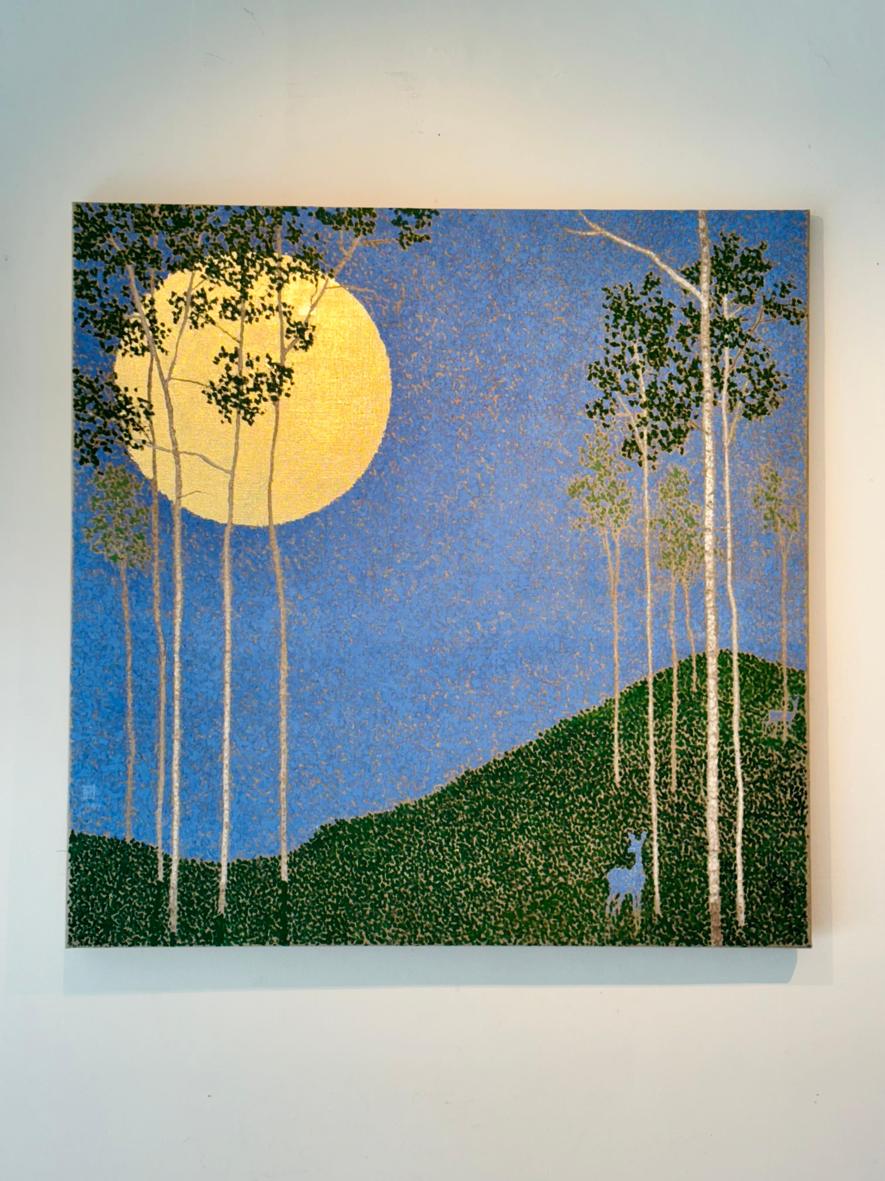 Angus Hamel - A Simple Poem- original impressionist landscape woodland ...