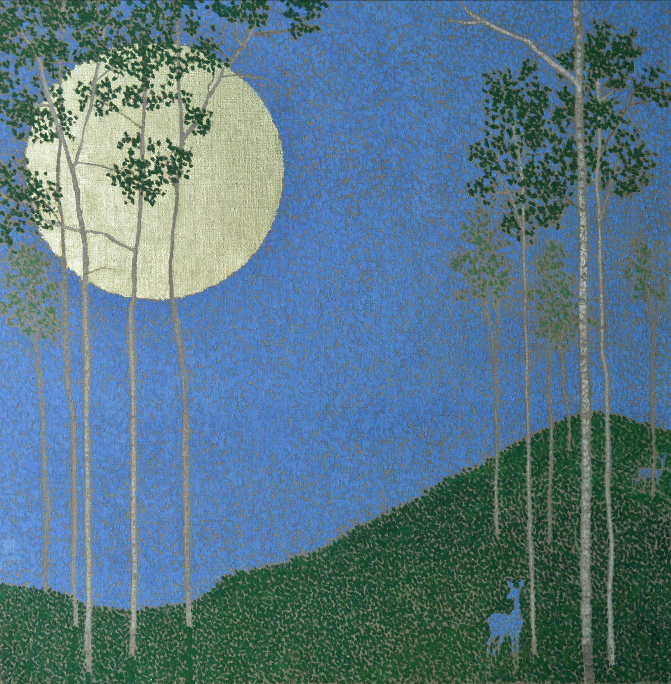 Angus Hamel - A Simple Poem- original impressionist landscape woodland ...