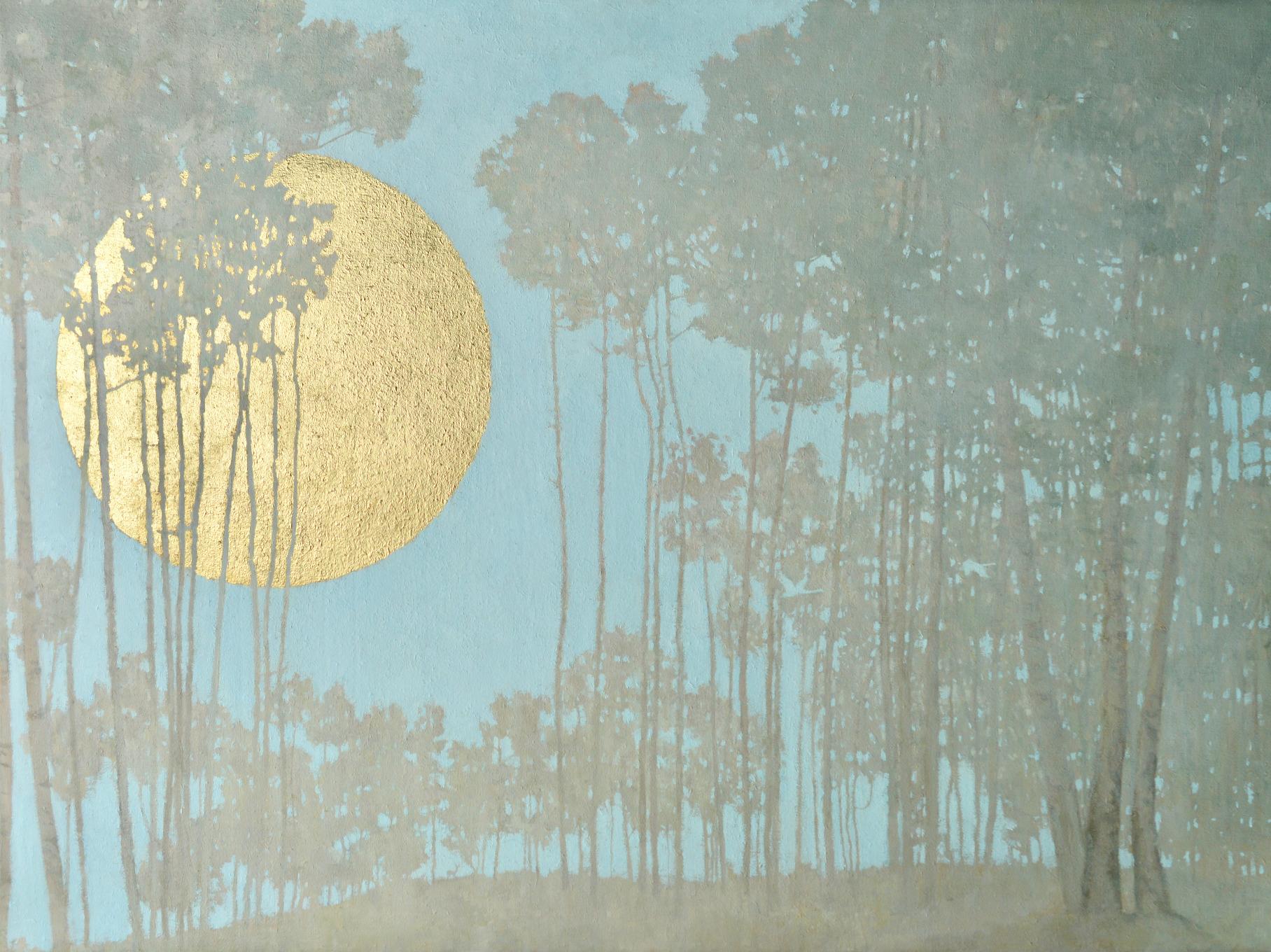 Angus Hamel - Returning Home- original impressionist landscape woodland ...