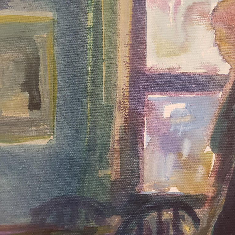 Angus Macpherson - End of Day, Abstract Figurative, Southwest Art ...