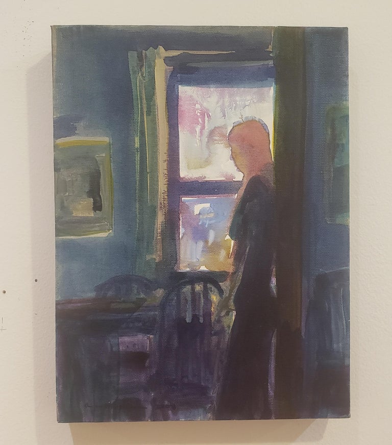 Angus Macpherson - End of Day, Abstract Figurative, Southwest Art ...