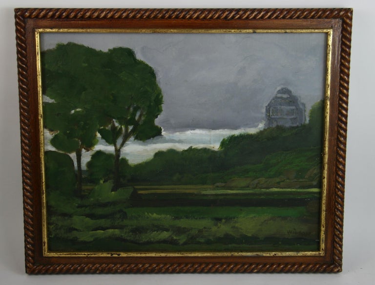 Angus Wilson - Antique Impressionist English Country Landscape 1945 For ...