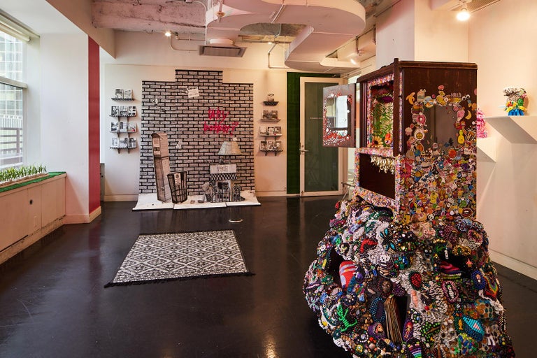 Ani Hoover - Contemporary Beaded Large Scale Assemblage Sculpture ...