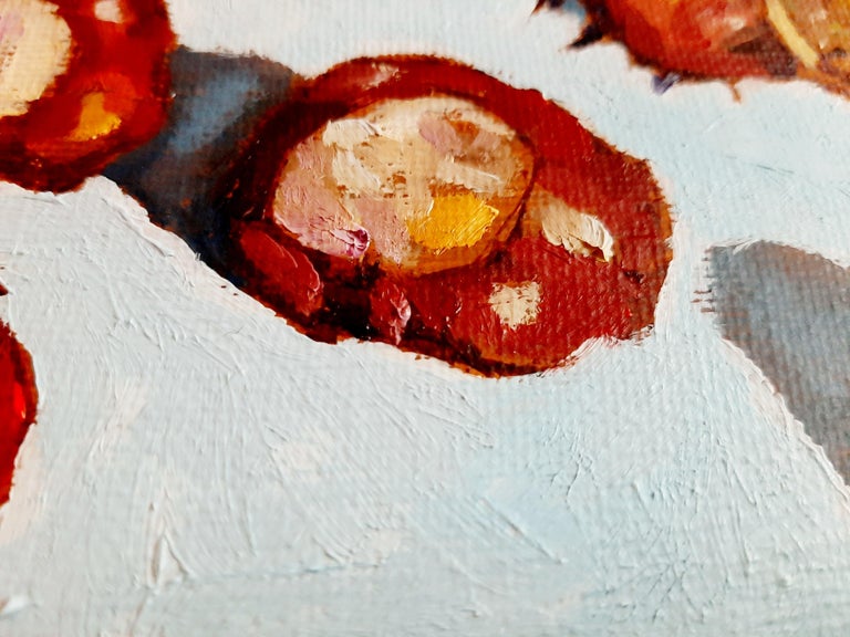 Ania Pieniazek - Conkers - contemporary decorative autumn still-life ...