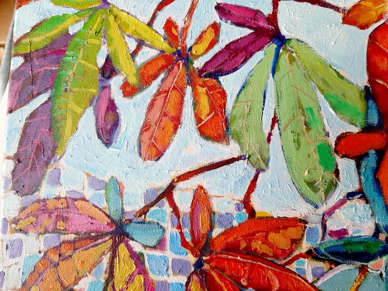 Ania Pieniazek - Picnic with Conkers - contemporary still life table ...
