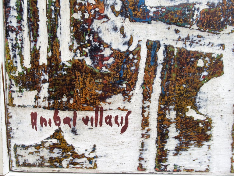 Anibal Villacis - Ecuador - Filligrana Series - Mixed Media on Board ...