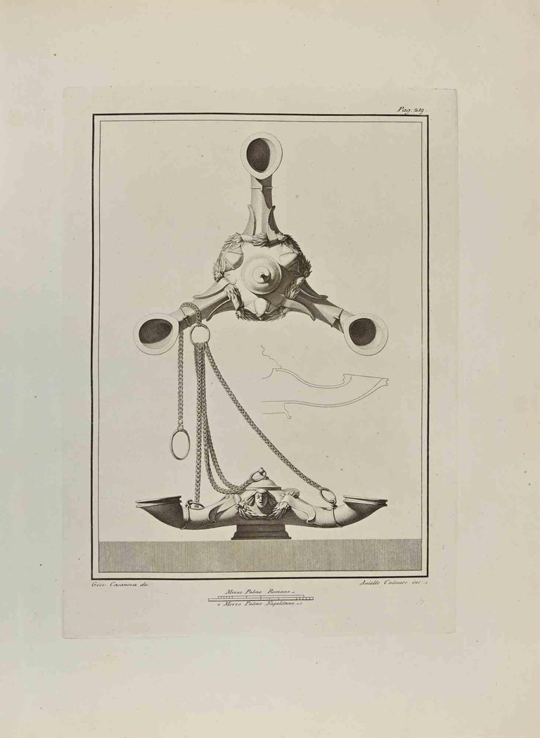 Aniello Cataneo - Ancient Still Life 7 - Etching by Aniello Cataneo ...