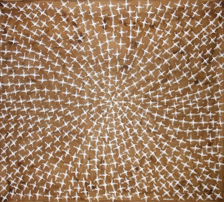 Anil Vangad - Animal Large Painting on Canvas Birds Tribal Art India ...