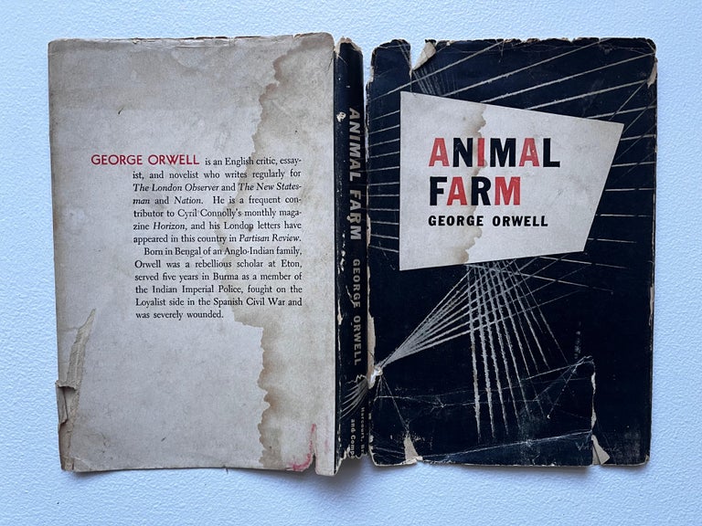 Animal Farm, George Orwell, first us edition, 1946, hardcover For Sale ...