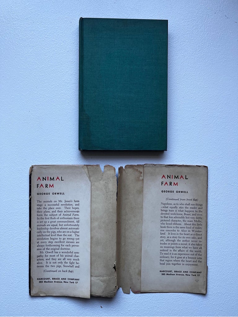 Animal Farm, George Orwell, first us edition, 1946, hardcover For Sale ...