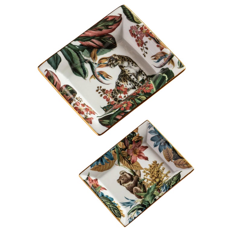 Animalia, Contemporary Porcelain Pocket Emptier, Two Sizes, by Vito ...