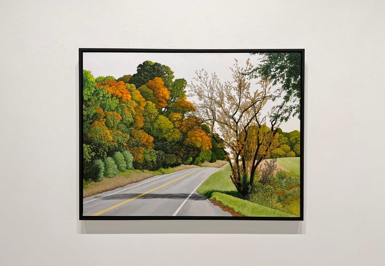 Anita Mazzucca - THE ROAD TO COLTS NECK, Contemporary Landscape ...