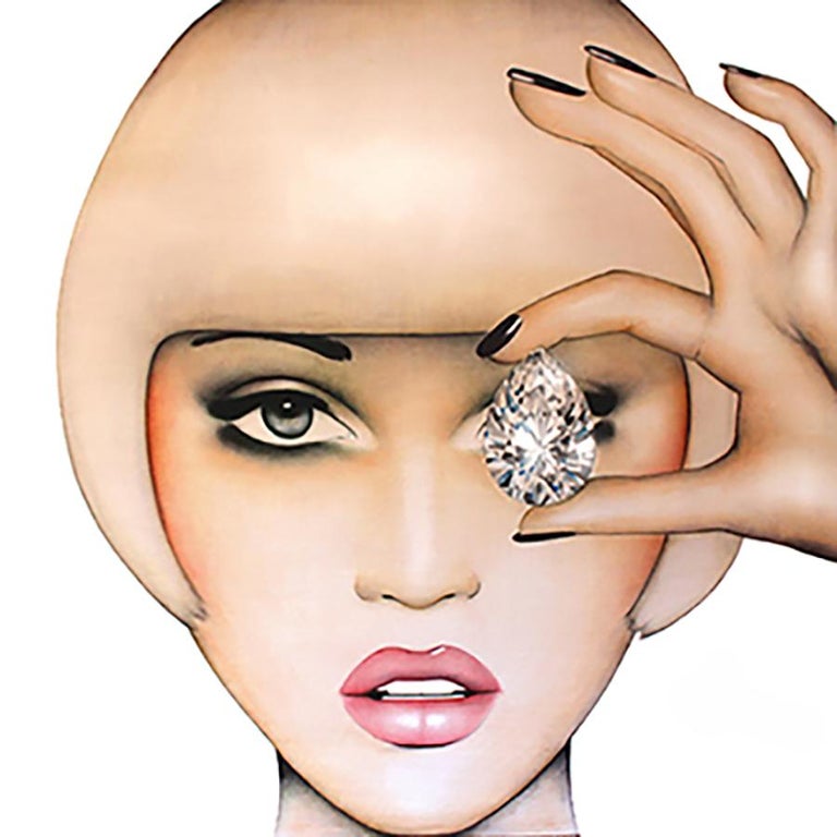 Anja Van Herle - Bling Bling, Anja Van Herle, Hand-Embellished Giclee ...