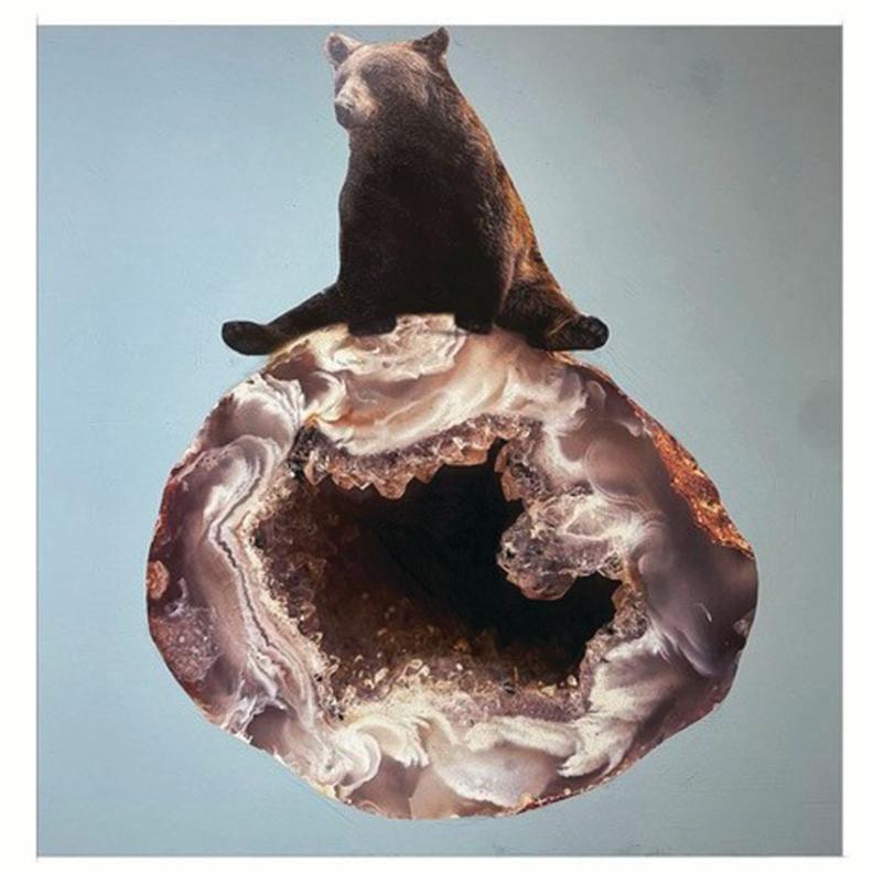 Anke Schofield - Dog With Tiny House at 1stDibs