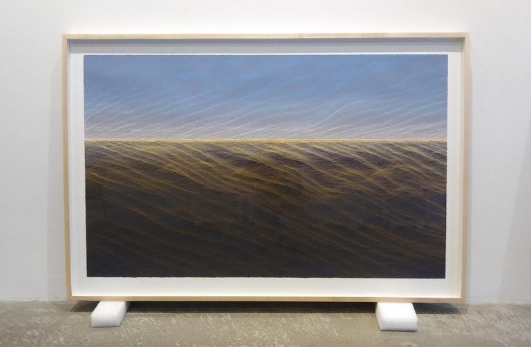 Ann Aspinwall - Ann Aspinwall, Ambra, Abstract linocut and collagraph ...