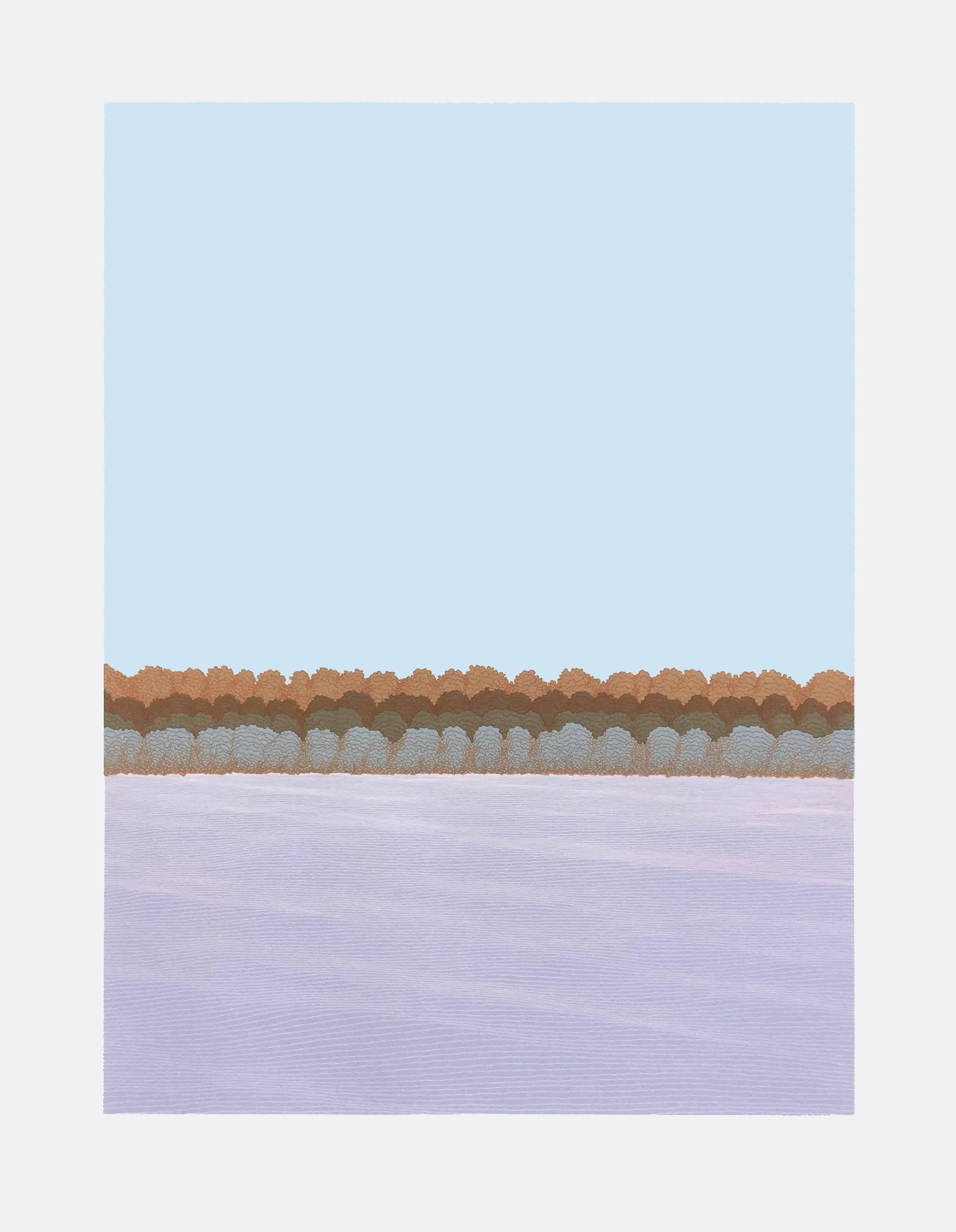 Ann Aspinwall - Ann Aspinwall, Corona I, Abstract geometric screen ...
