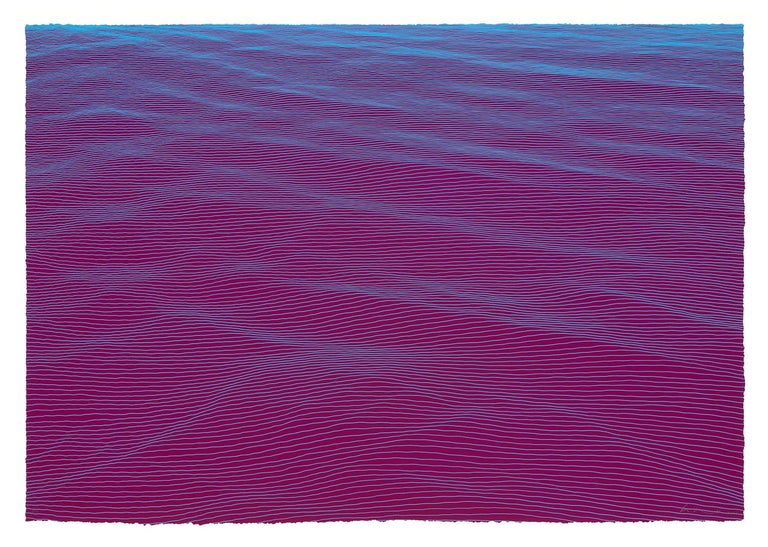 Ann Aspinwall - Eklat III, limited edition abstract screenprint For ...