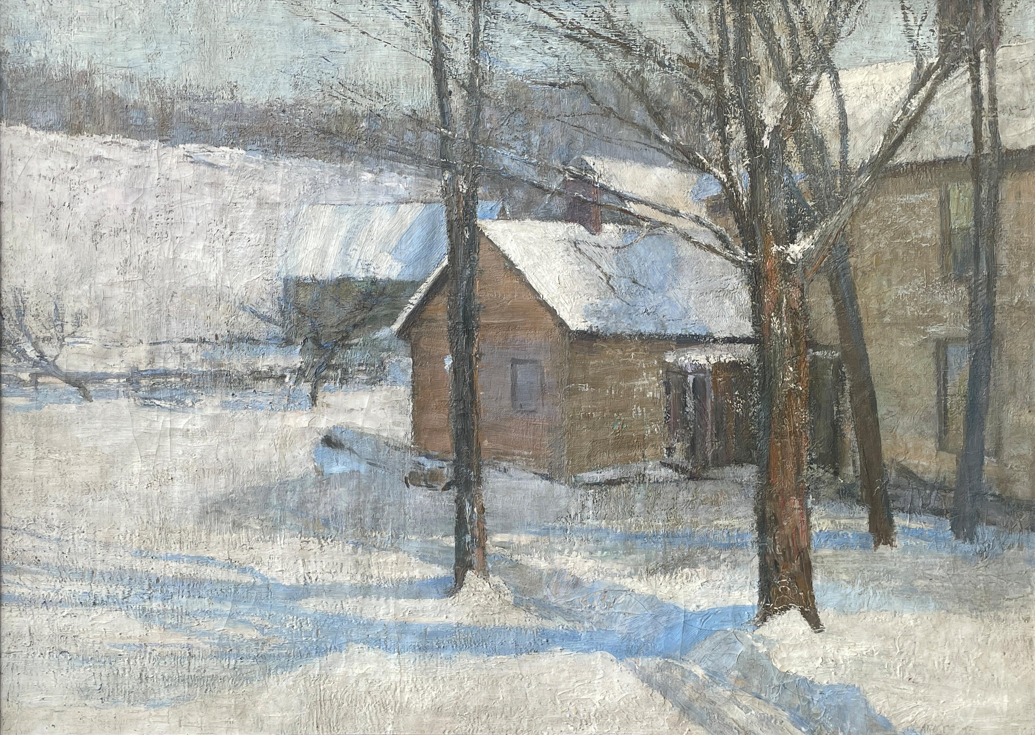 Bruce Crane - "Autumn Landscape, " Bruce Crane, Tonalist American ...