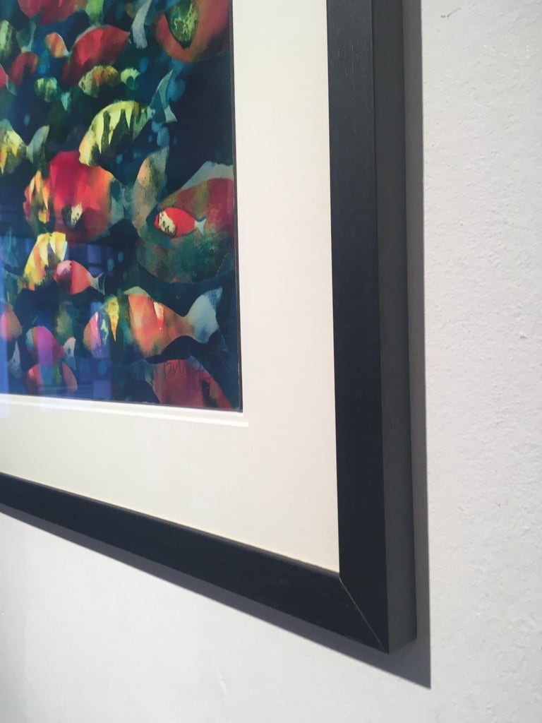 Ann Bridges - Plenty more fish in the sea - colourful original ...