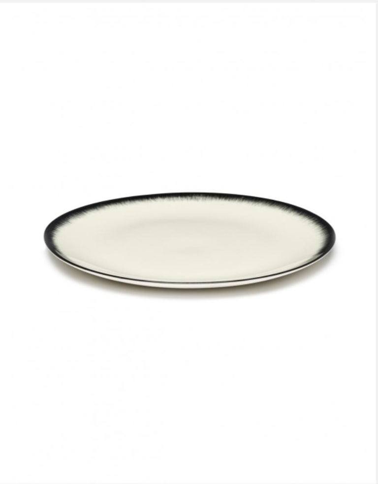 Ann Demeulemeester for Serax 24 cm plates (set of two) For Sale at 1stDibs