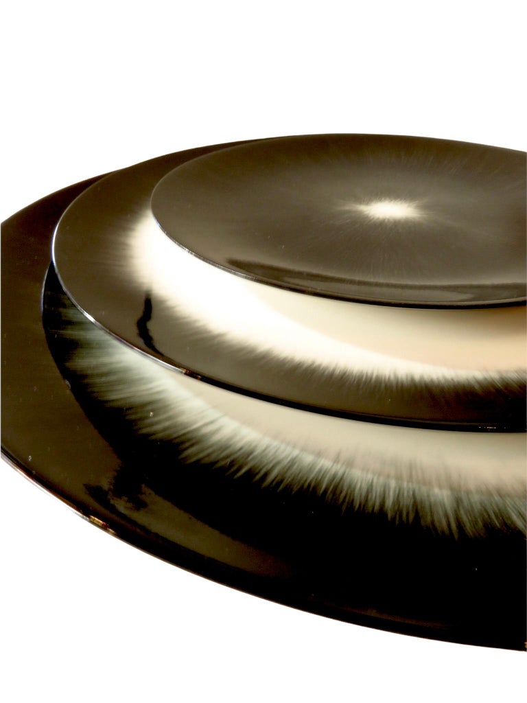 Ann Demeulemeester for Serax 24 cm plates (set of two) For Sale at 1stDibs
