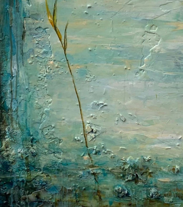 Ann Helen English - Before you woke this morning, a large landscape oil ...