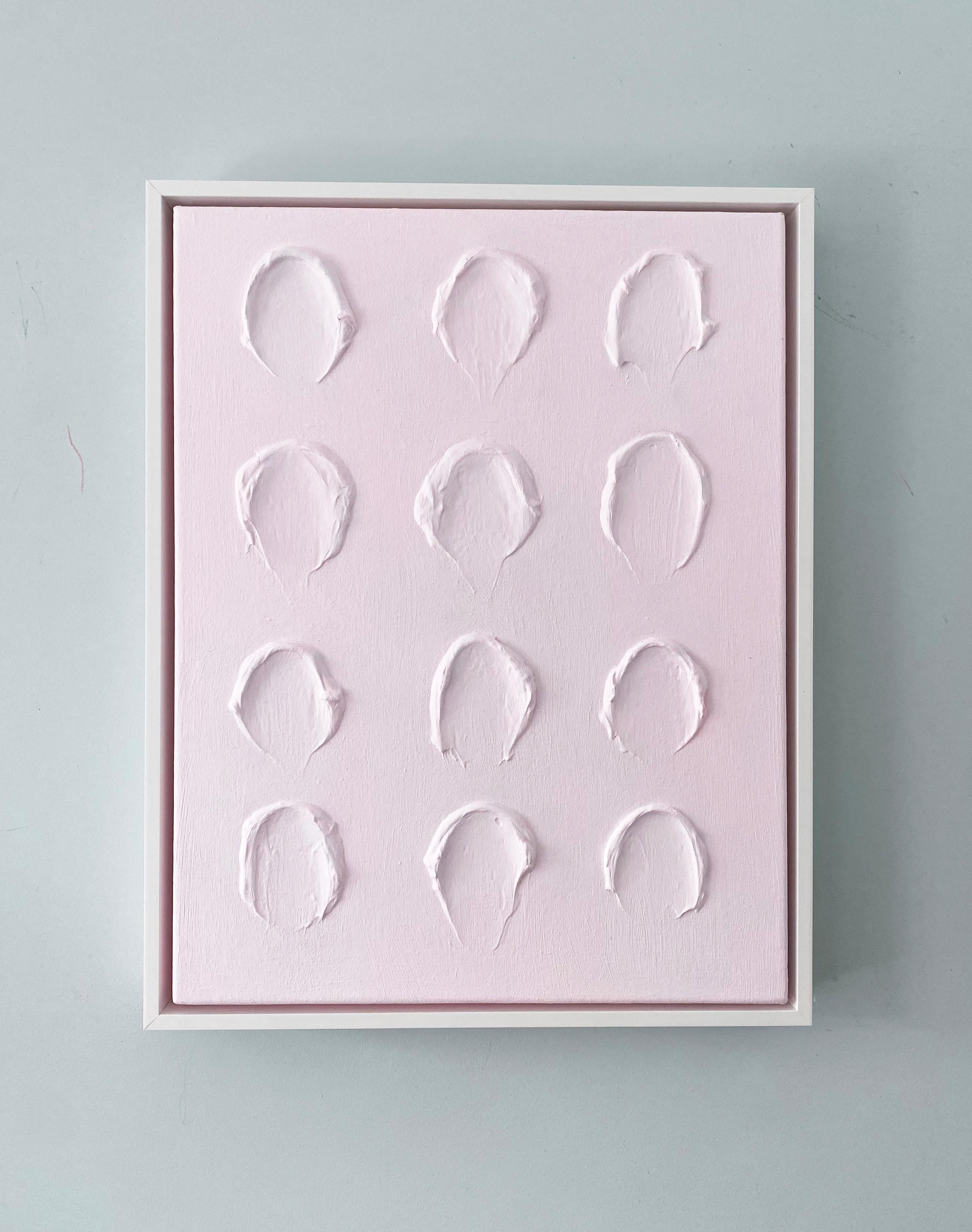 Ann Marie Coolick - Ballet Pink Spatula Daubs, Original Oil Painting ...