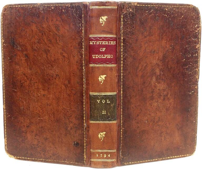Ann Radcliffe, The Mysteries of Udolpho, 4 Vols. First Edition 1794 ...