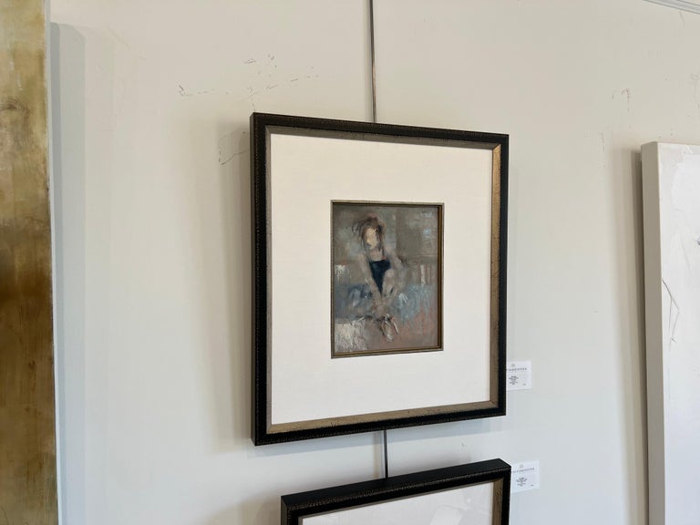 Ann Rudd - Waiting in the Wings by Ann Rudd, Framed Figurative ...