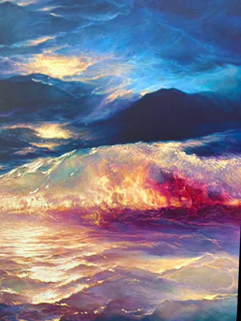 Anna Cardoso - Expressionist Seascape, "Thinking About You" For Sale at ...