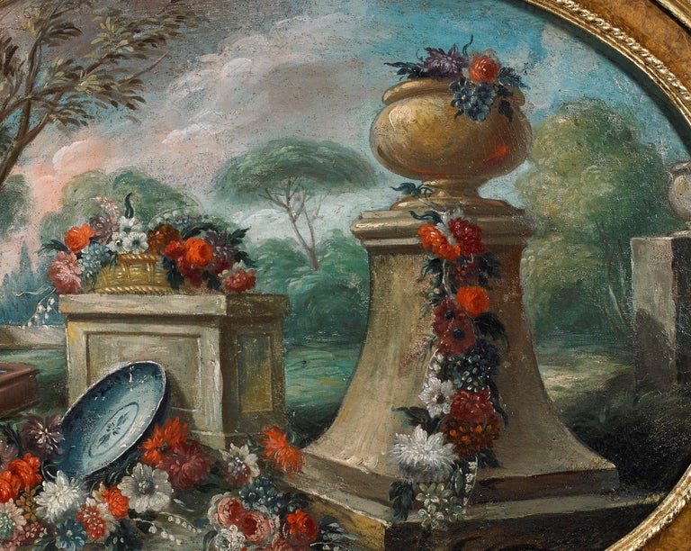 Anna Caterina Gilli - 18th Century Anna Gilli Still Life Flowers in a ...