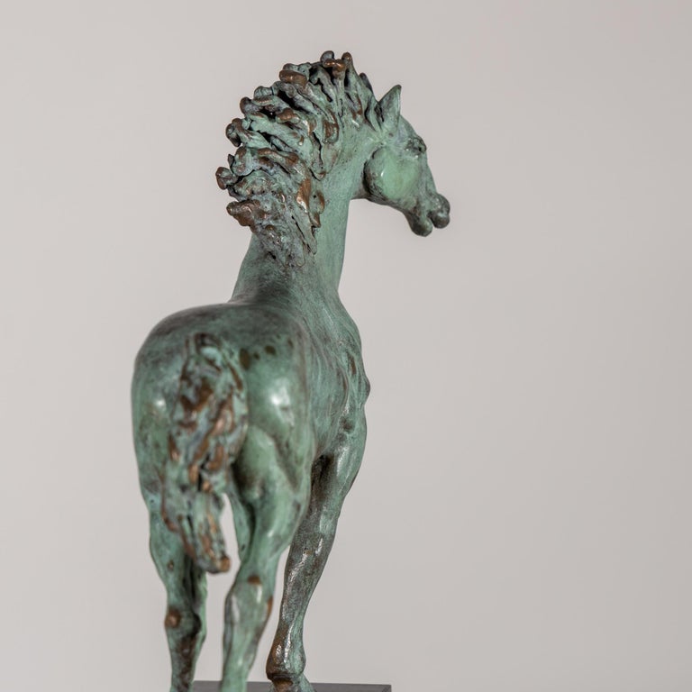Anna Chromy 'Czech Rep. 1940-2021, Attrib.' Bronze Horse at 1stDibs
