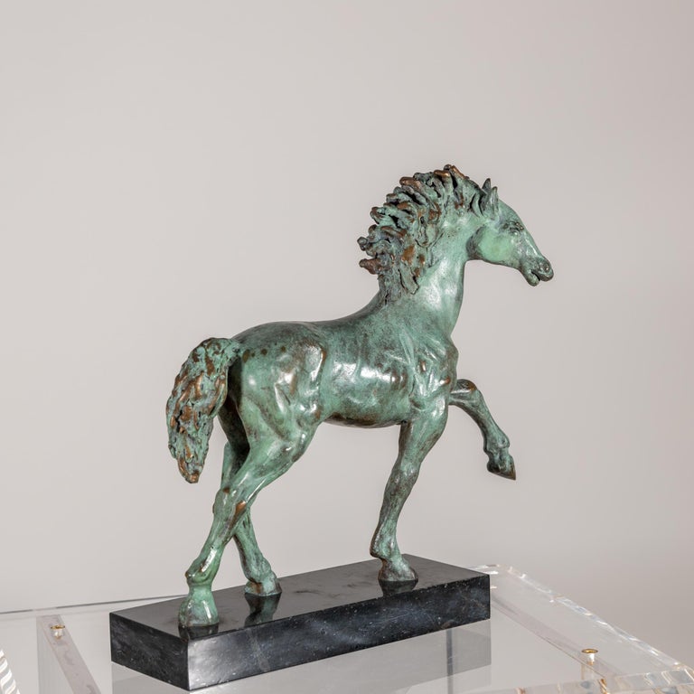 Anna Chromy 'Czech Rep. 1940-2021, Attrib.' Bronze Horse at 1stDibs