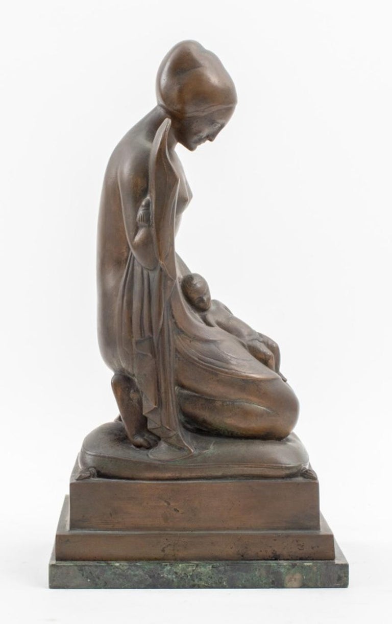 Anna Coleman Ladd "Maternity" Bronze Sculpture For Sale at 1stDibs