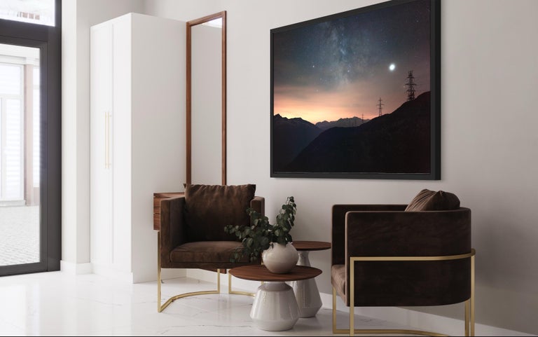 Anna Dobrovolskaya-Mints - Jupiter and Milky Way in Switzerland. Color ...