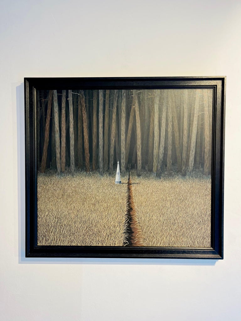 Anna Geerdes - Borderpost - original surreal artwork landscape realist ...