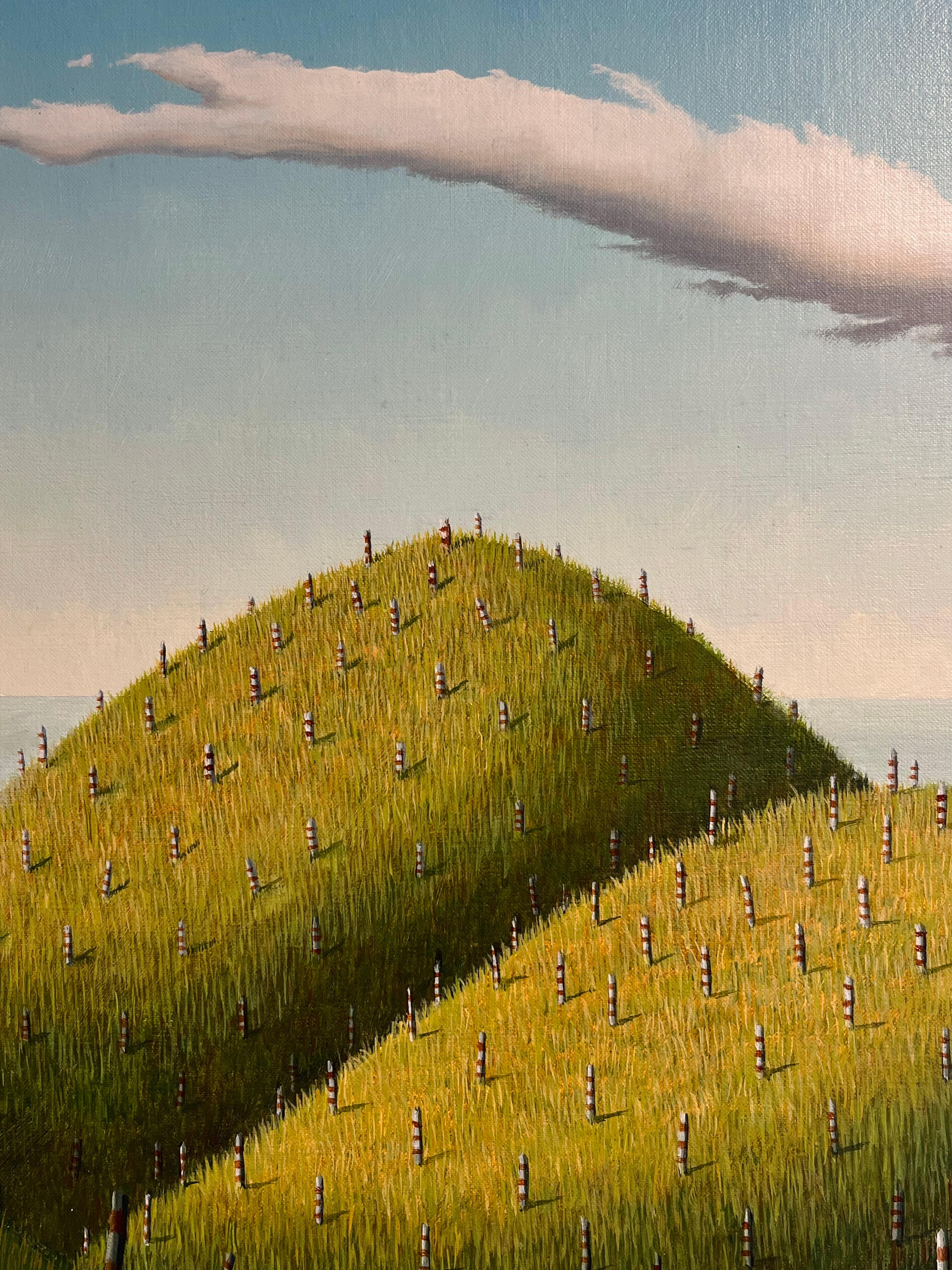 Anna Geerdes - Four Hills - original surrealist natural landscape ...