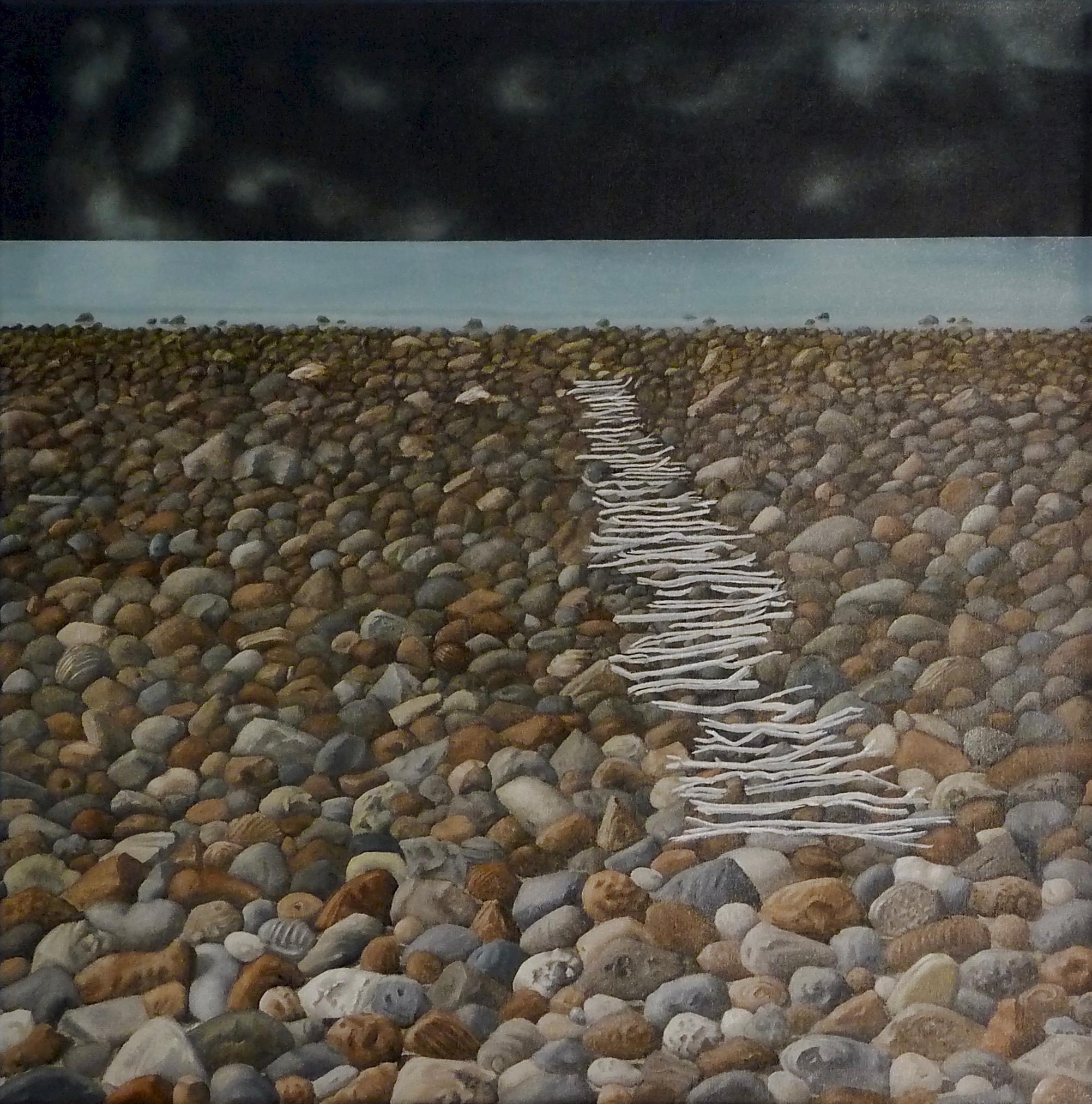 Anna Geerdes - Path -original realism seascape -landscape oil painting ...