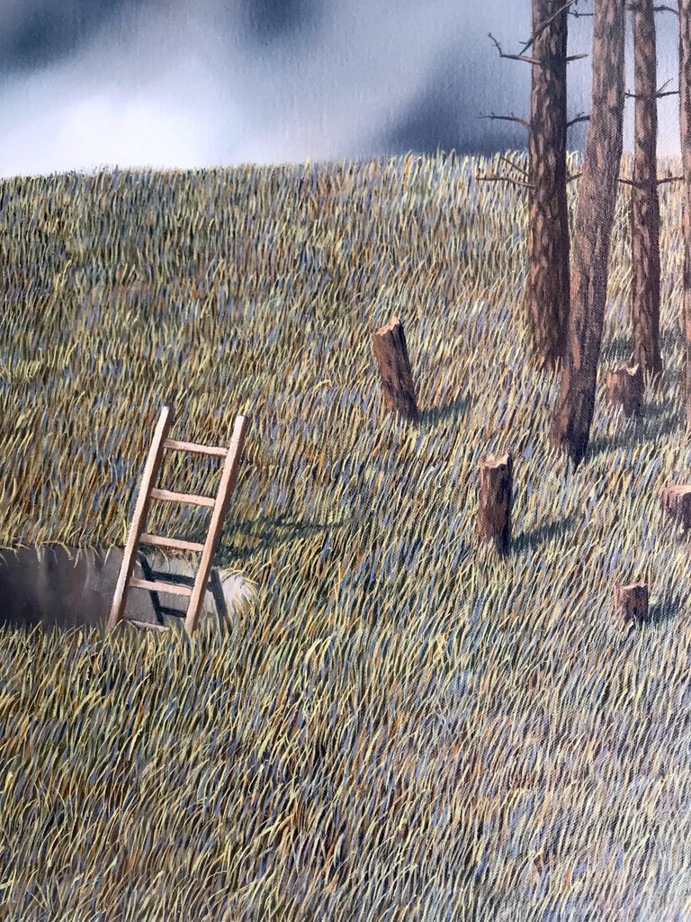 Anna Geerdes - The Hole in the Ground - original surreal art landscape ...
