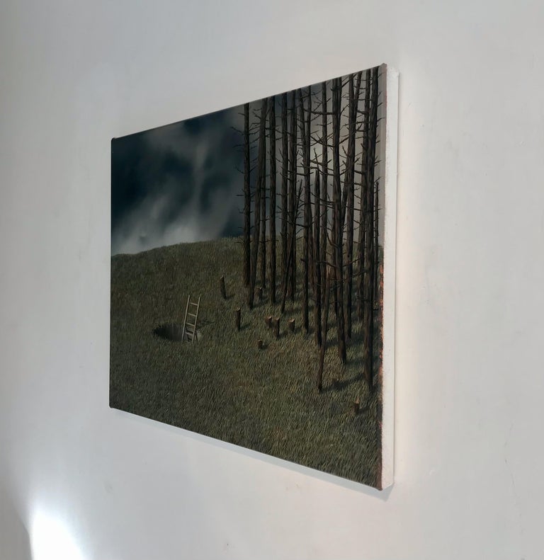 Anna Geerdes - The Hole in the Ground - original surreal art landscape ...