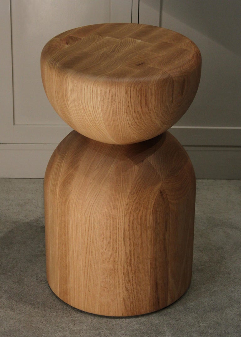 Anna Karlin Pillar Counter Stool, Shape B For Sale at 1stDibs