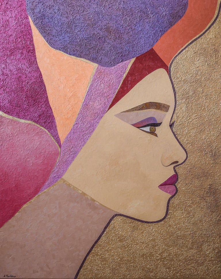 Anna Kouhkna - FACING SOUTH I Oil on canvas For Sale at 1stDibs