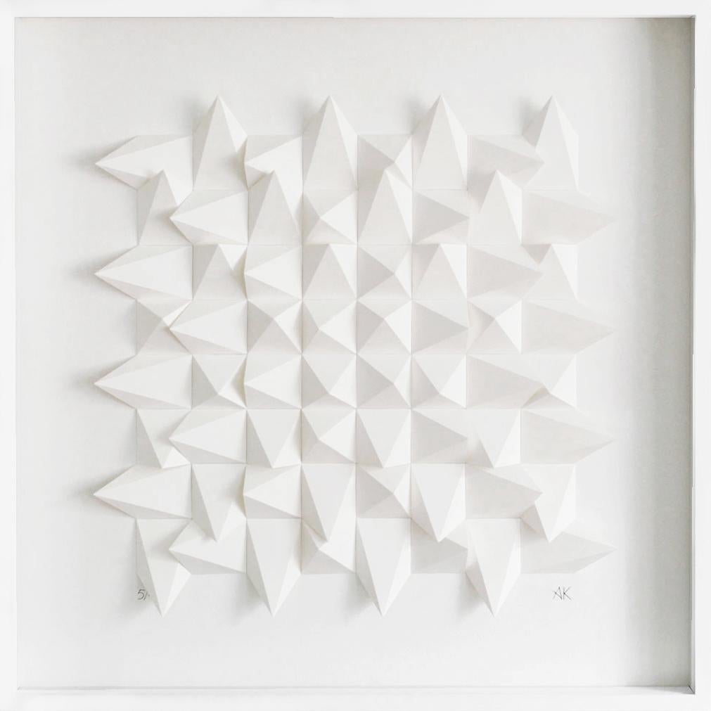 Anna Kruhelska - Untitled 27 - Three Dimensional Minimalist Geometric ...